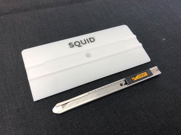 SQUID window textile Installation kit – SQUID textile window film